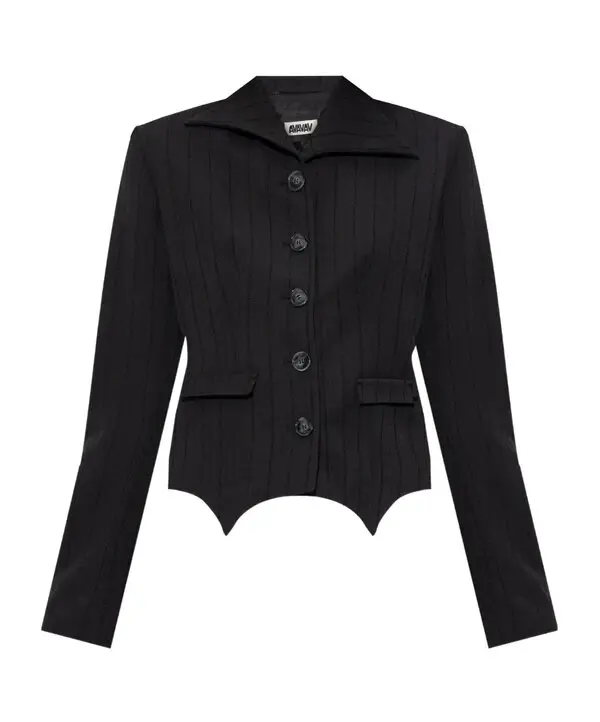 AVAVAV Petite Pinstripe Fitted Jacket