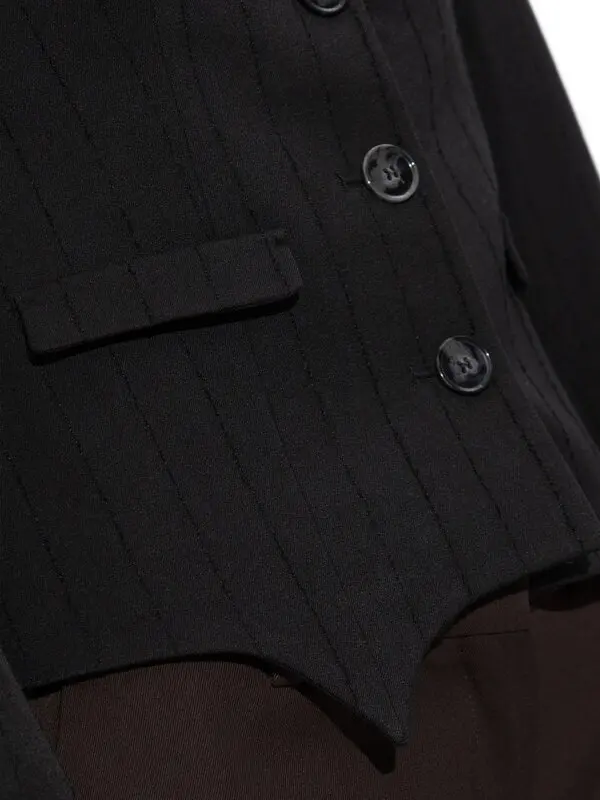 AVAVAV Petite Pinstripe Fitted Jacket