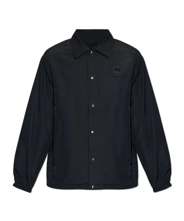 Canada Goose Logo-patch Jacket - Black