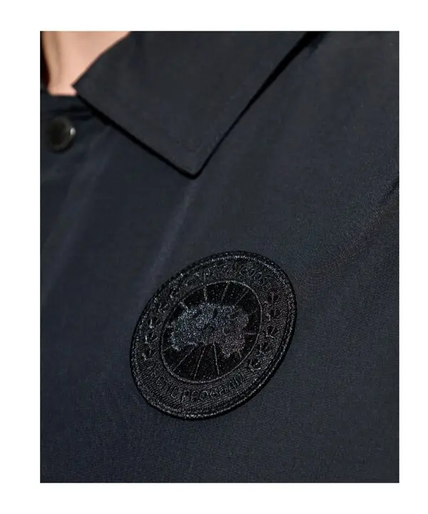 Canada Goose Logo-patch Jacket - Black
