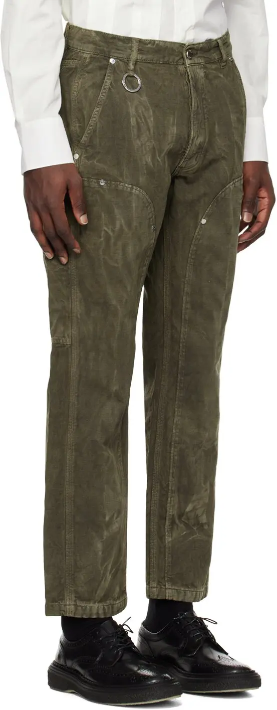 ETUDES Studio Logo Patch Jeans