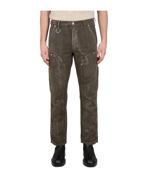 ETUDES Studio Logo Patch Jeans