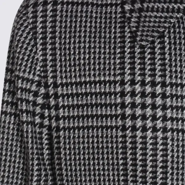 Zegna Belted Checked Coat