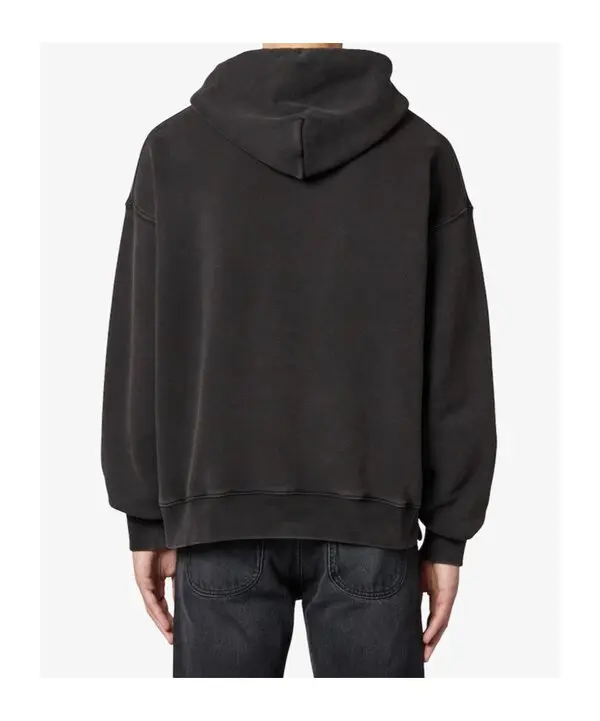 Off-White Vintage Print Drawstring Hoodie