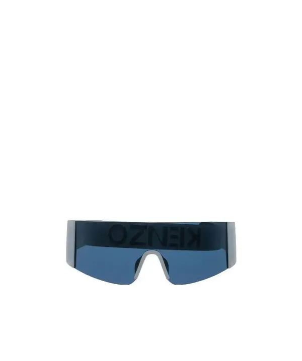 Kenzo Mask Style Square Frame Sunglasses - Blue