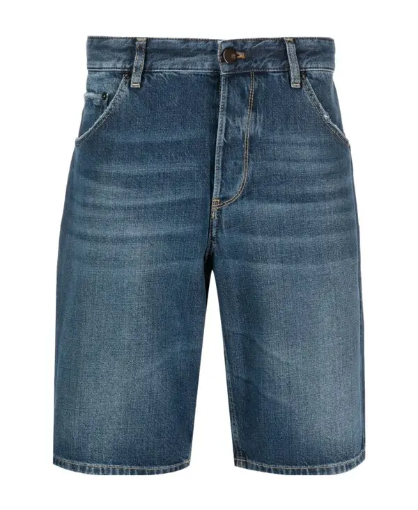 PT TORINO Straight-leg Denim Shorts