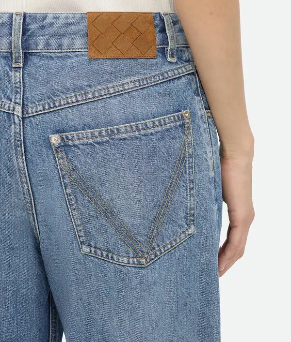 Bottega Veneta Vintage Denim Jeans - Medium Blue