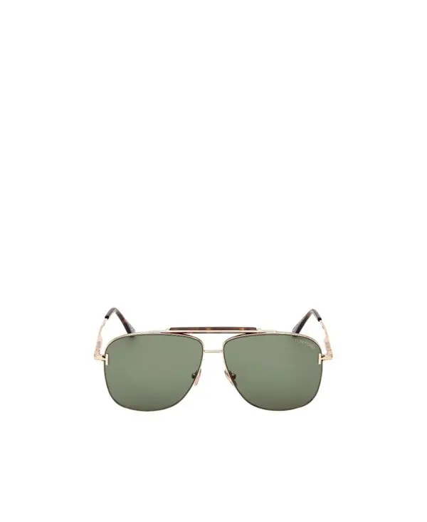 TOM FORD Aviator Frame Sunglasses - Green