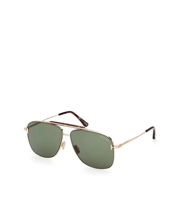 TOM FORD Aviator Frame Sunglasses - Green