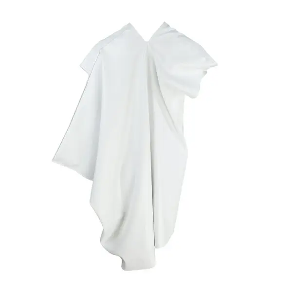 MAISON MARGIELA V-neck Asymmetrical Blouse With Chessboard Print