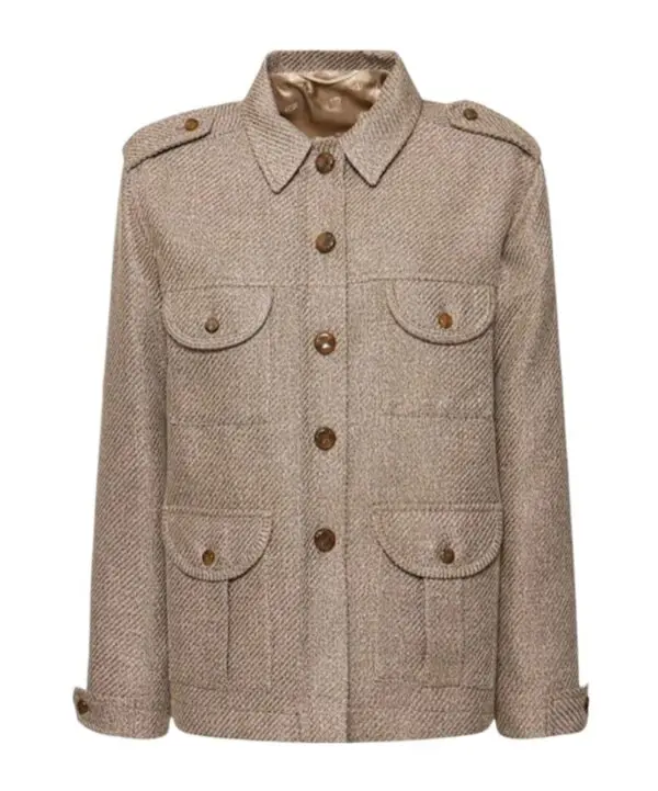 BLAZÉ MILANO Single-breasted Casual Jacket With Button Details