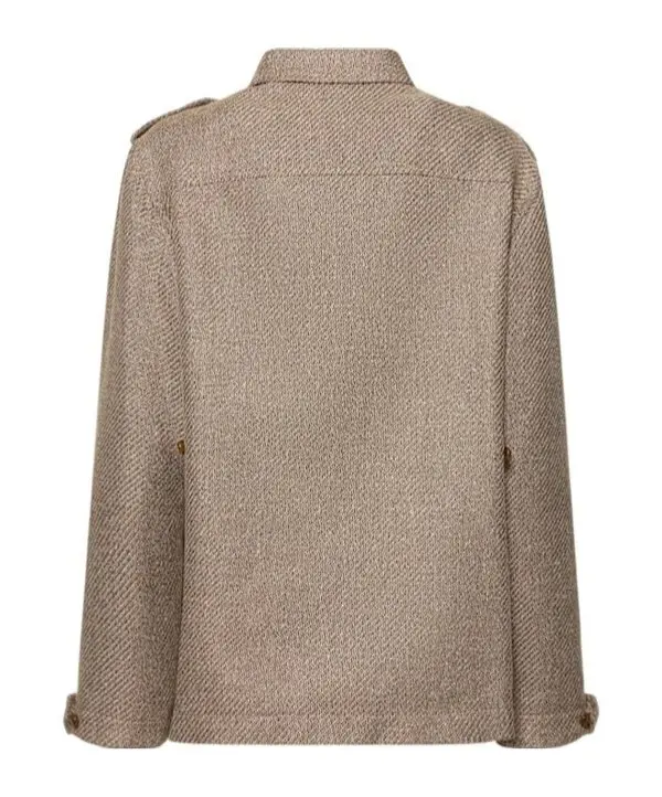 BLAZÉ MILANO Single-breasted Casual Jacket With Button Details