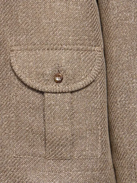 BLAZÉ MILANO Single-breasted Casual Jacket With Button Details
