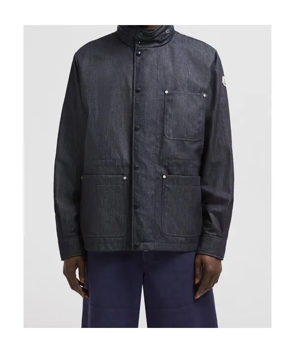 Moncler Chesery Denim Field Jacket