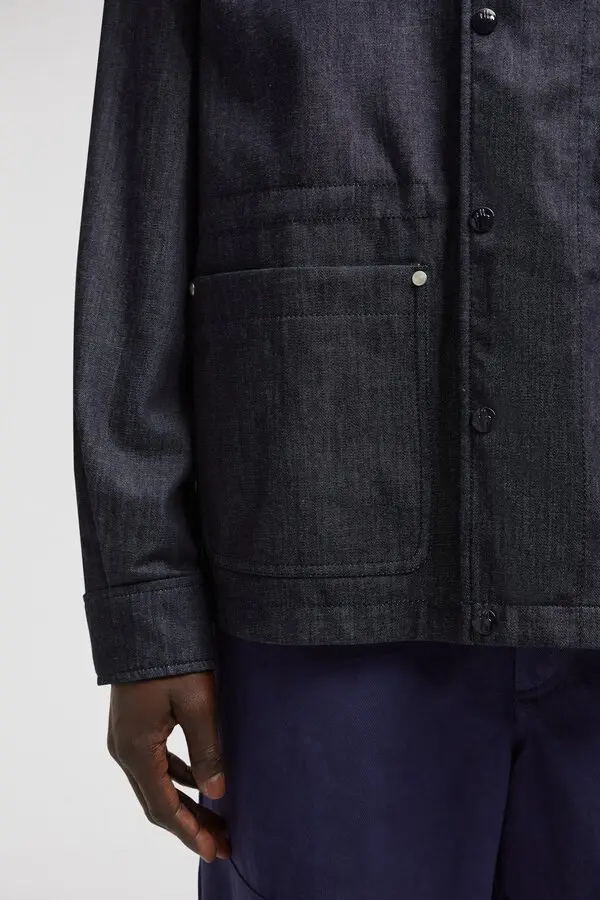 Moncler Chesery Denim Field Jacket
