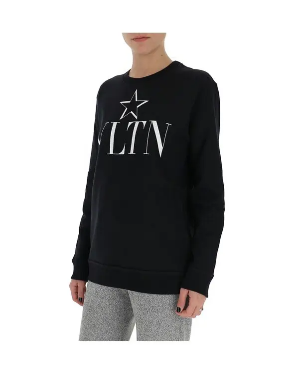 Valentino Garavani Printed Long Sleeve Sweater