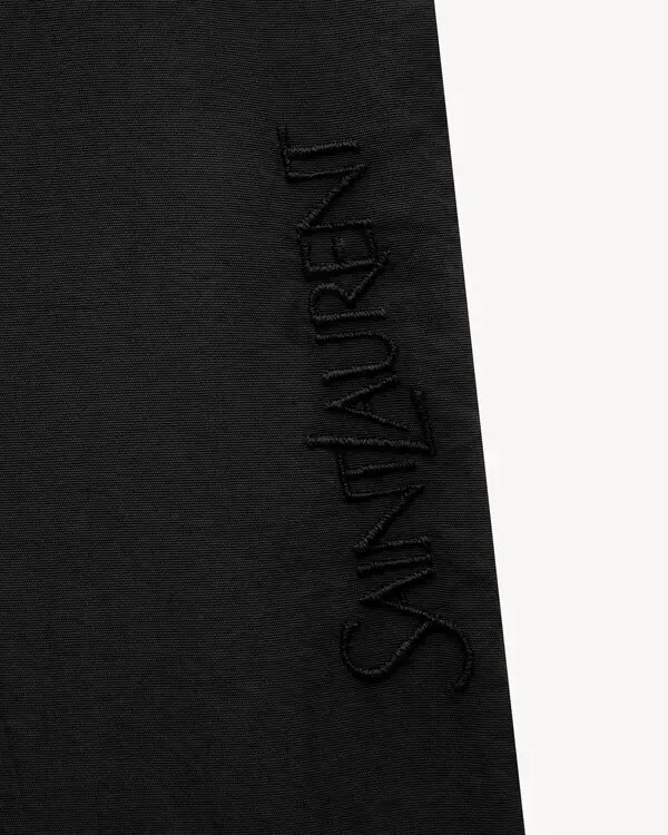 Saint Laurent Drawstring Swim Shorts - Black