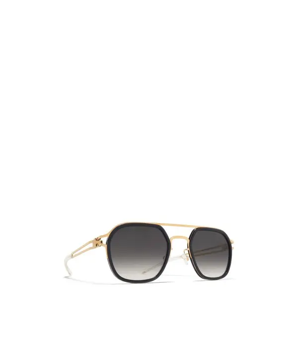 Mykita Geometric Frame Sunglasses - Black