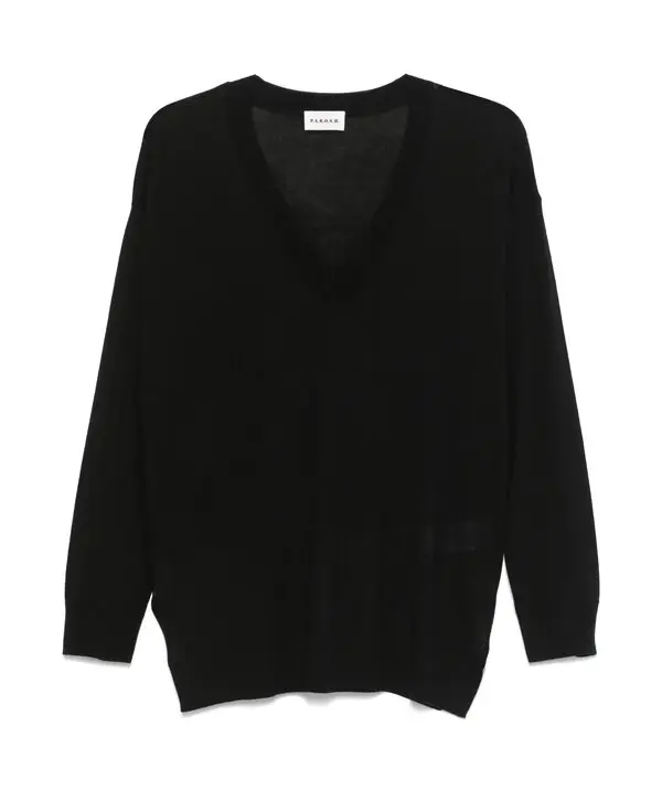 P.a.r.o.s.h Linfa V-neck Sweater - Black