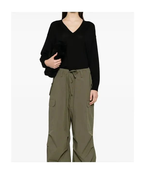 P.a.r.o.s.h Linfa V-neck Sweater - Black