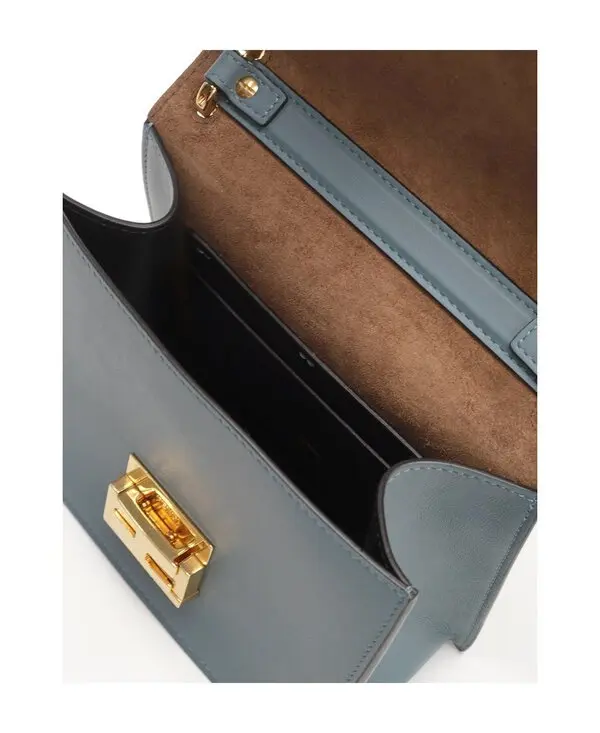 Fendi Small Kan U Shoulder Bag - Green