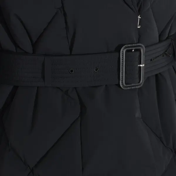 Mackage Olive Down Belted Jacket - Black