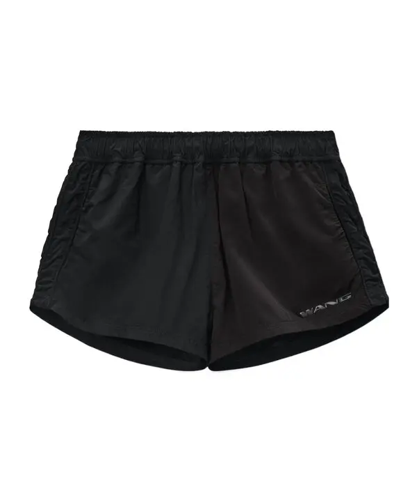 Alexander Wang Elastic Waist Logo Shorts