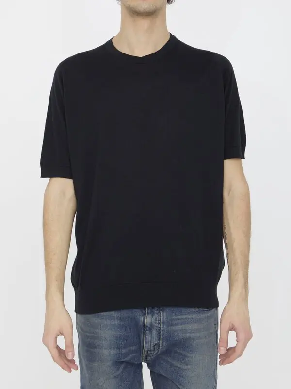 John Smedley Kempton Classic T-shirt - Black