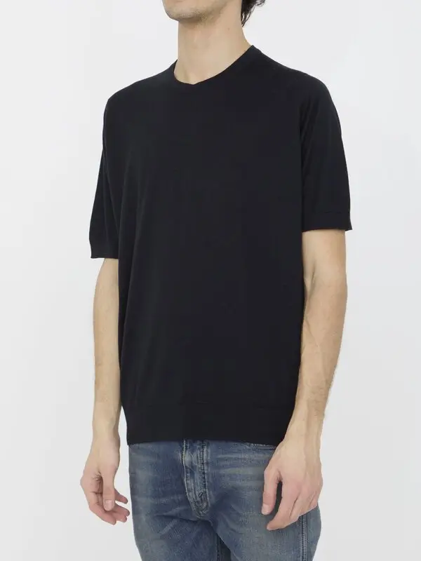 John Smedley Kempton Classic T-shirt - Black