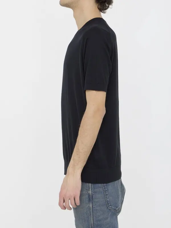 John Smedley Kempton Classic T-shirt - Black