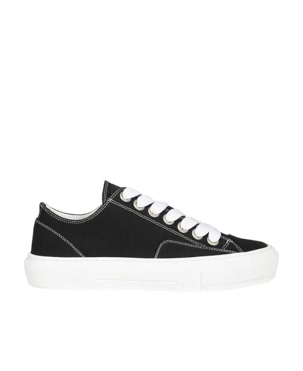 MSGM Round Toe Lace-up Sneakers