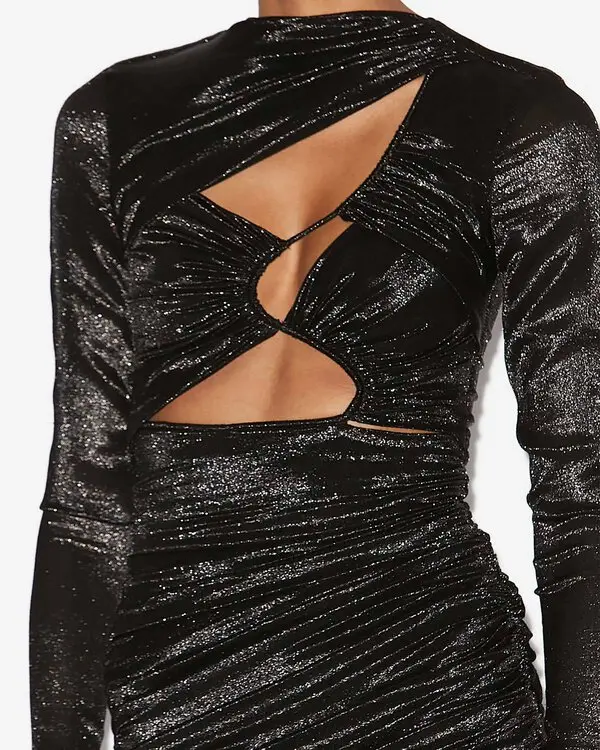Isabel Marant Étoile Rayana Ruched Midi Dress