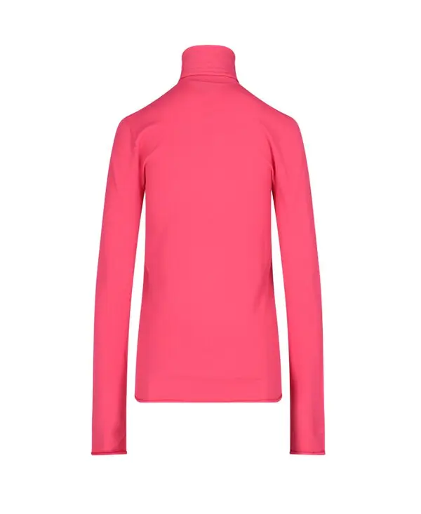 Bottega Veneta High Neck Long Sleeve Top