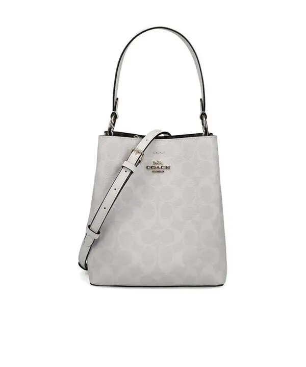 COACH Metal Logo Handbag