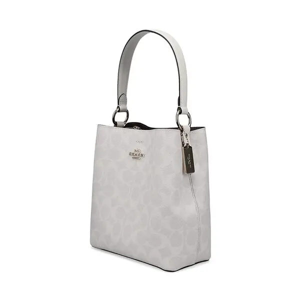 COACH Metal Logo Handbag