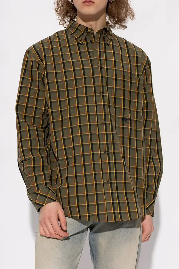 Kenzo Checked Casual Shirt