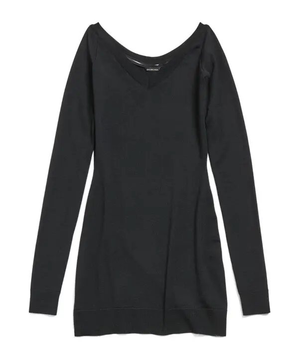 Balenciaga Strapless Mini Dress