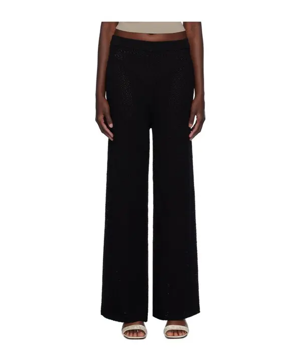 TOTEME Viron Crochet Straight Trousers
