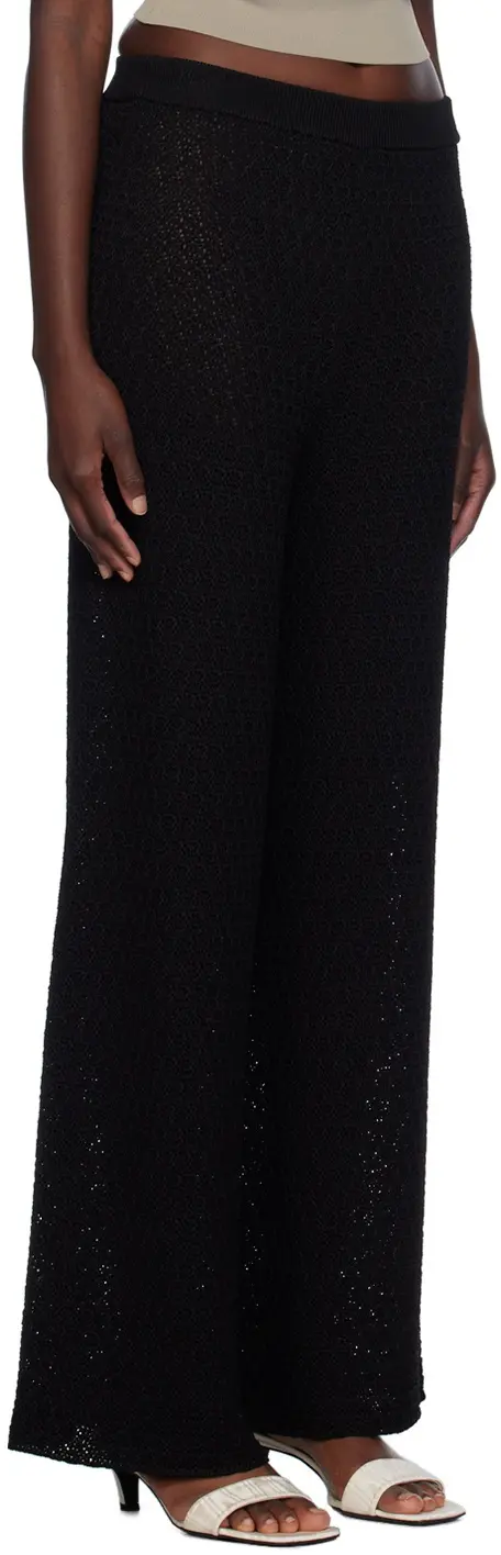 TOTEME Viron Crochet Straight Trousers