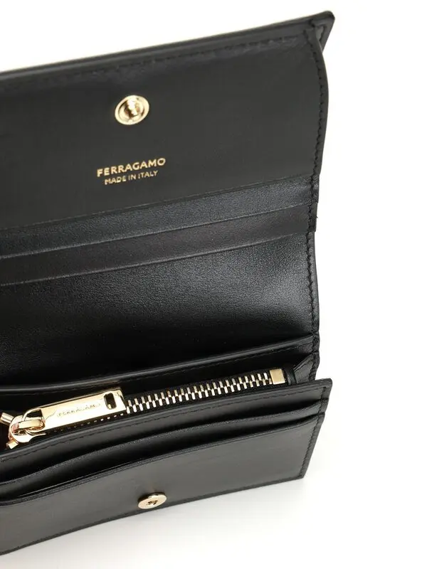 FERRAGAMO Bow Detailed Folded Wallet