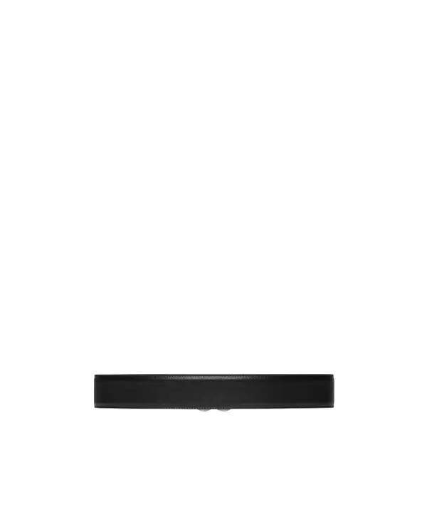 Gucci Gg Buckle Leather Belt