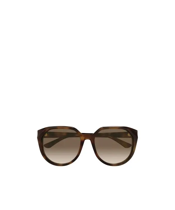 Chloé Eyewear Geometric-frame Sunglasses - Brown