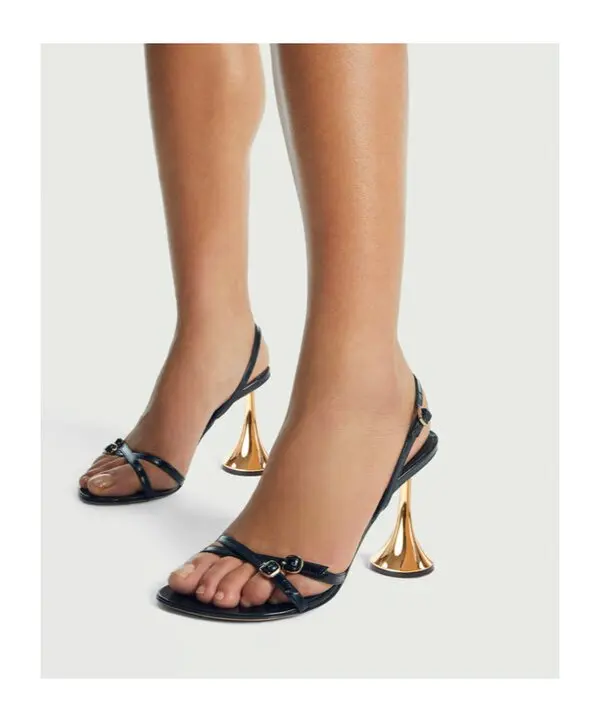 Coperni Open-toe High-heeled Sandals With Buckle Detail