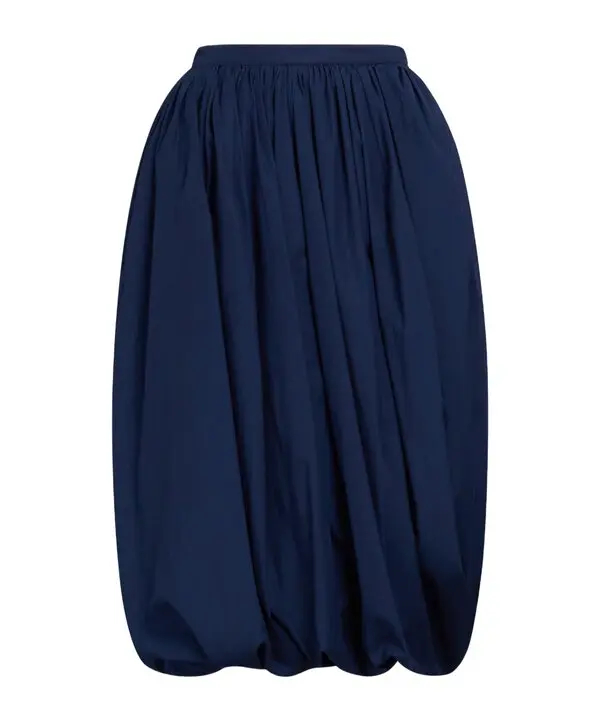 Marni Gathered High-waisted Midi Skirt