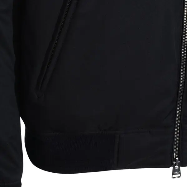 Canali Long-sleeved Zip-up Bomber Jacket