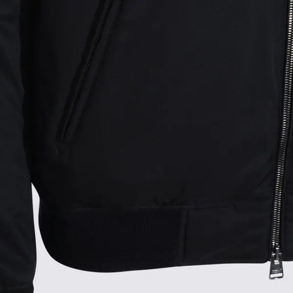 Canali Long-sleeved Zip-up Bomber Jacket