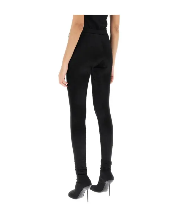 Balenciaga Ski Velvet Leggings