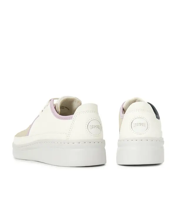 Camper Lace-up Sneakers With Perforated Details And Logo