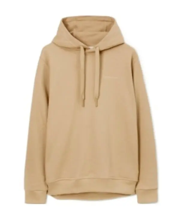 Burberry Long-sleeve Drawstring Hoodie - Brown