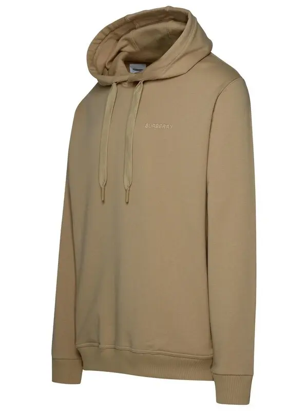 Burberry Long-sleeve Drawstring Hoodie - Brown